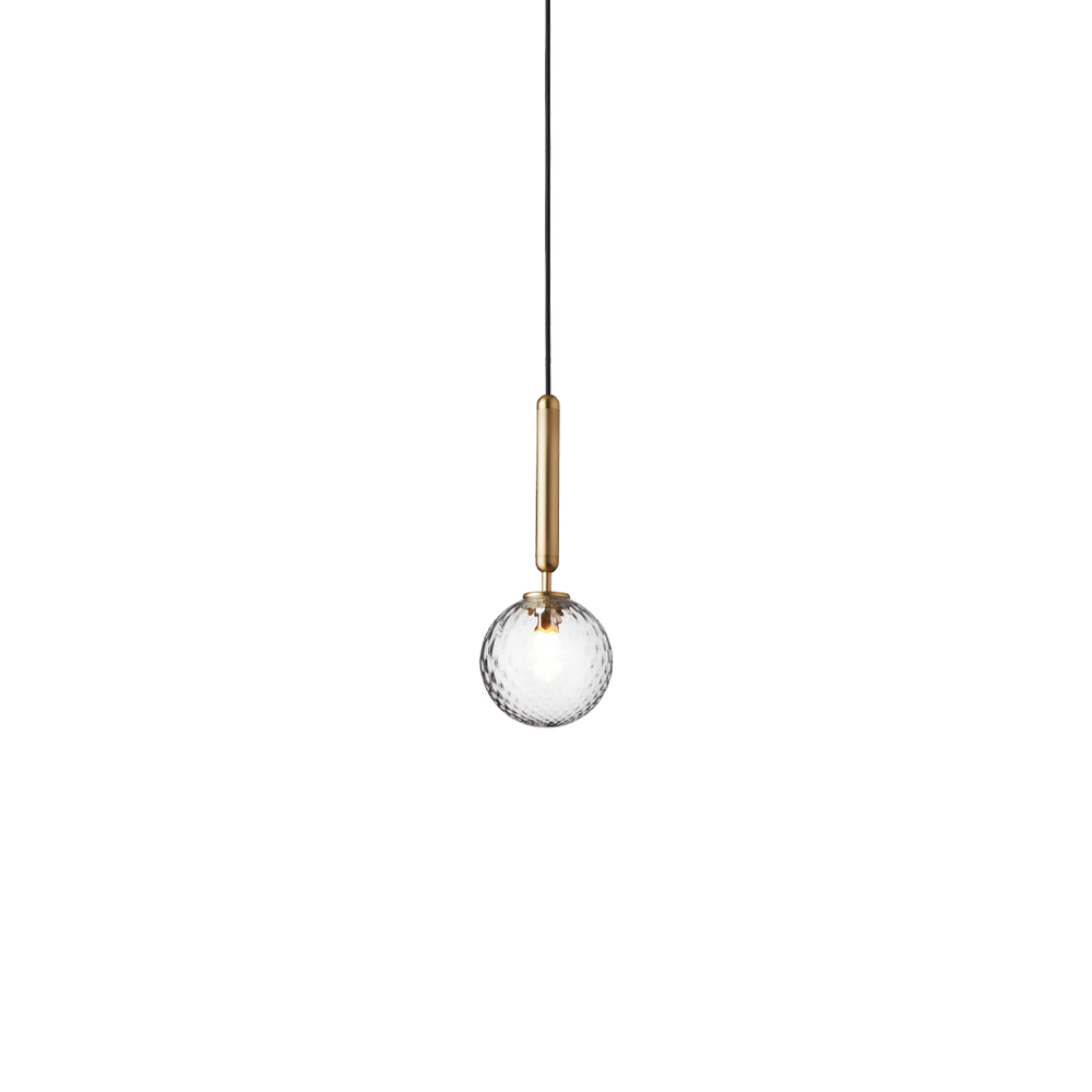 Miira 1, brass / optic clear